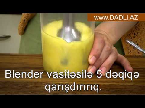 Mayonezin asan hazırlanması üsulu - WWW.DADLI.AZ