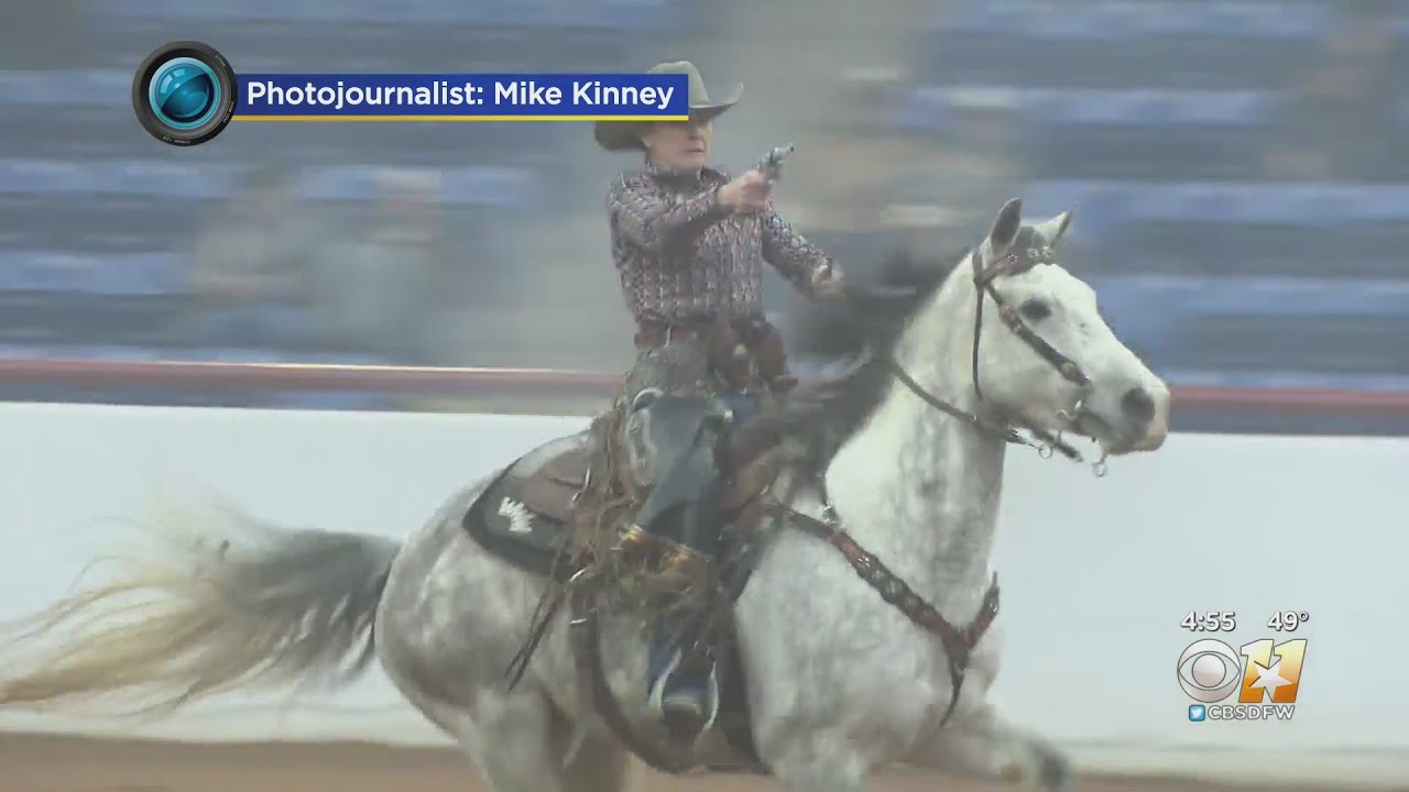 Bang! Cowboy Mounted Shooting Showcased At Fort Worth Stock Show ...