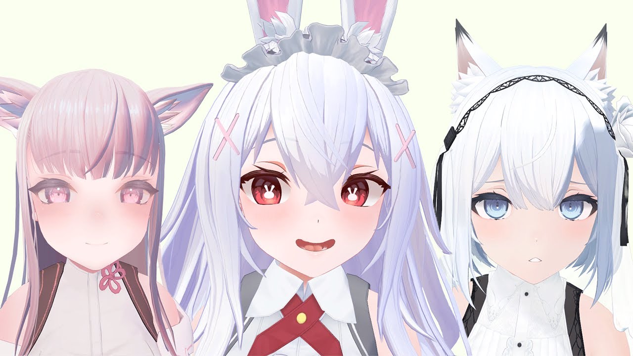 Original 3D Model [ SHIINA, INABA, KOSAME ] - POKÉDANCE【not MMD】 - YouTube