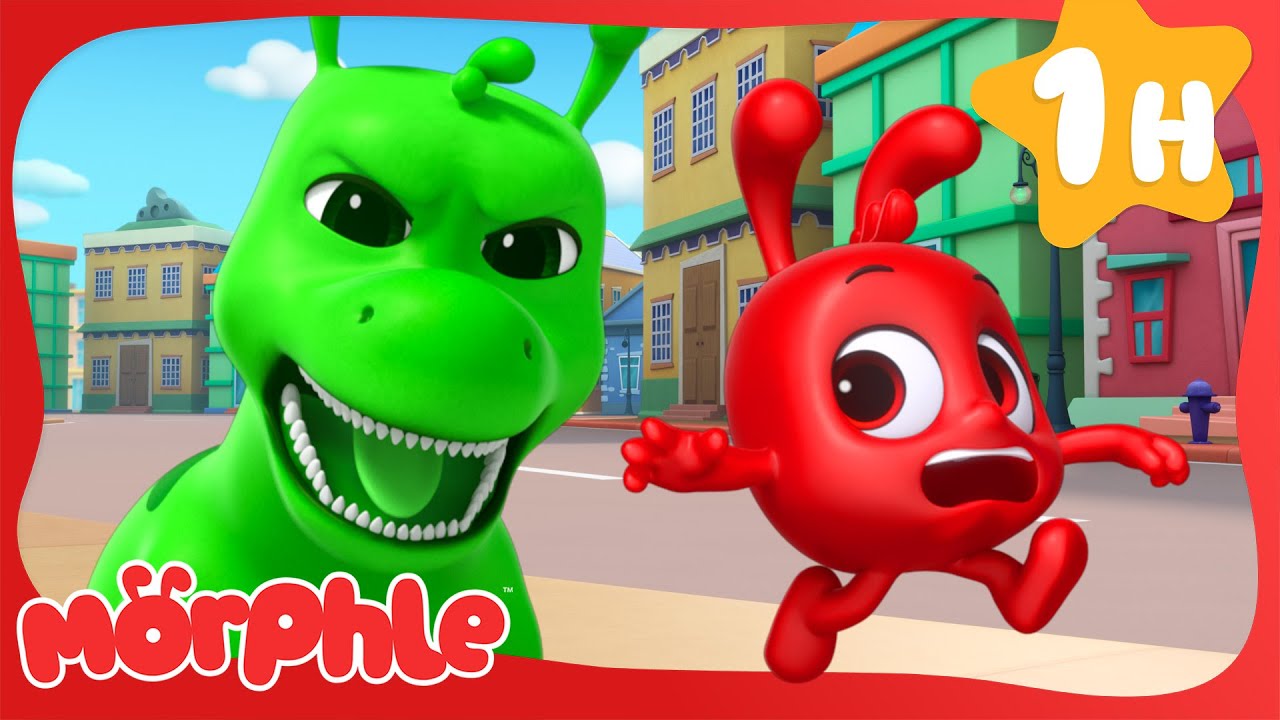 Scary Dino Rampage! 🦖 | Cartoon for Kids | Morphle's Christmas Marathon ...