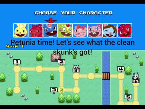 Playing Happy Tree Friends Adventure Land For The First Time (My Very ...