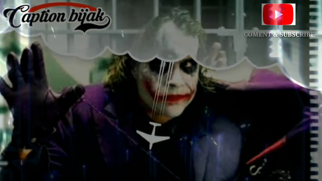 Quotes joker full.......... Yakin memberi inspirasii - YouTube