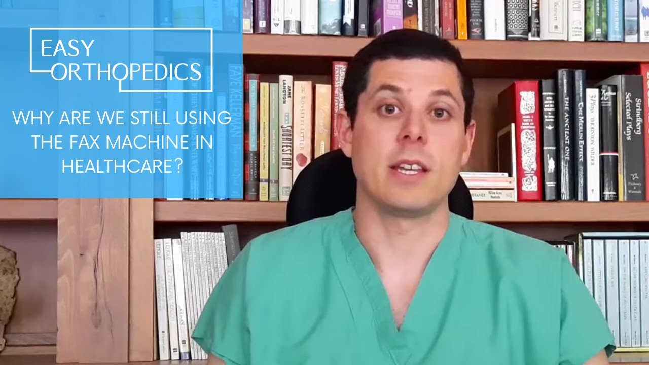 Why are we still using the fax machine in healthcare? - YouTube