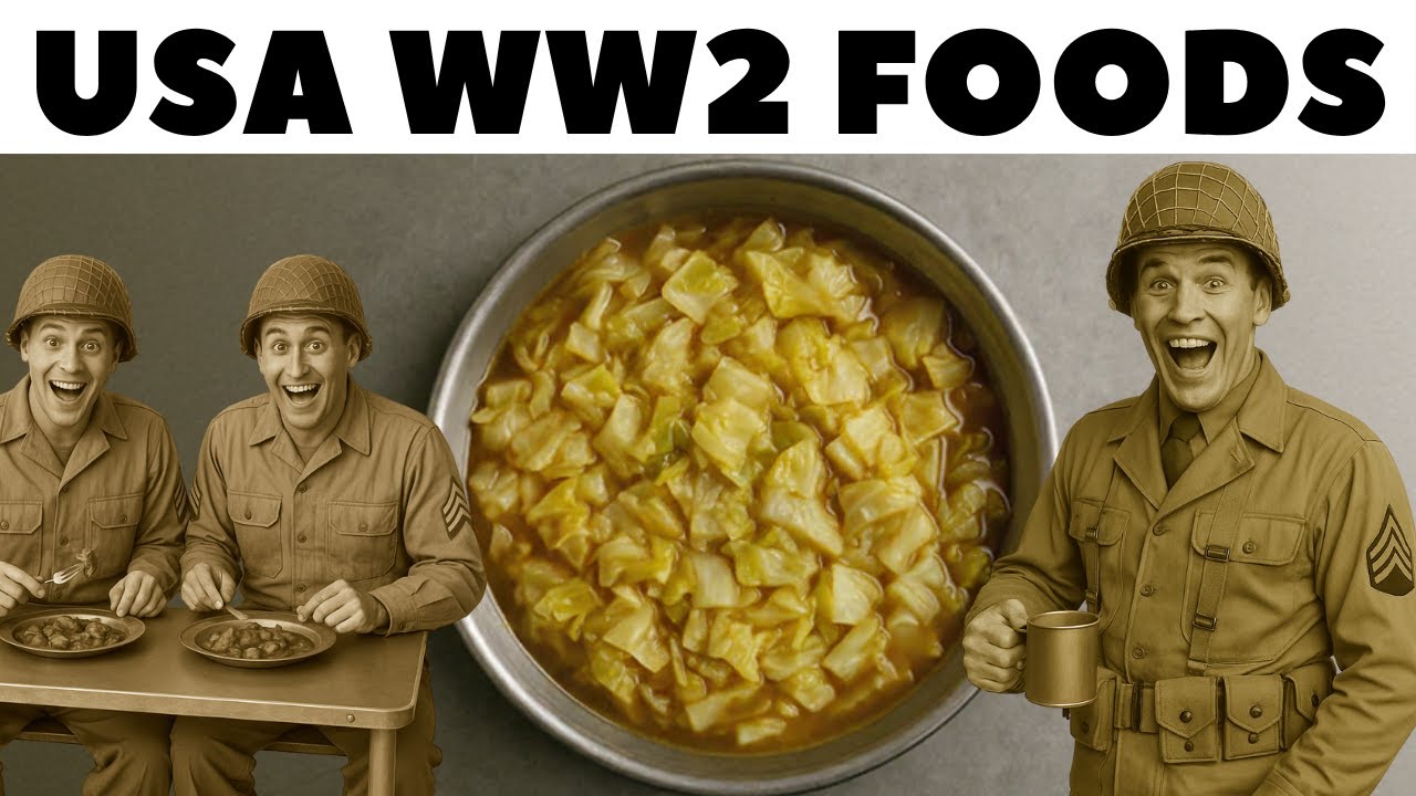 25 SHOCKING Foods American Soldiers Ate In Camps during WW2 - YouTube