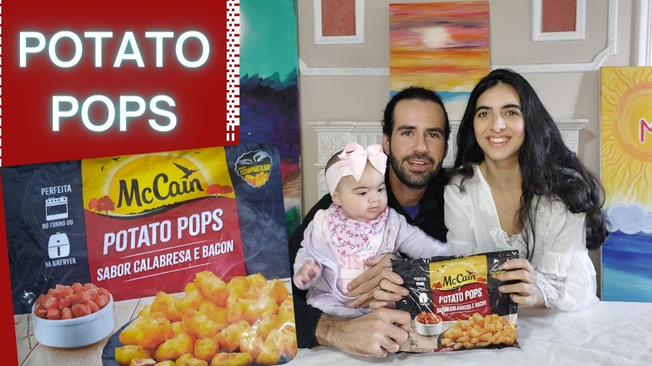 Provando a novidade McCain Potato Pops será que vale a pena ? Deixa que ...