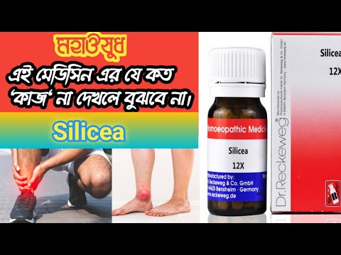 Silicea Homeopathic Medicine Uses & Symptoms।Silicea 200। Silicea 12X ...