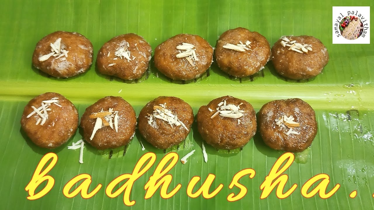 Badusha recipe/ badusha sweet recipe in tamil/ how to make badusha ...