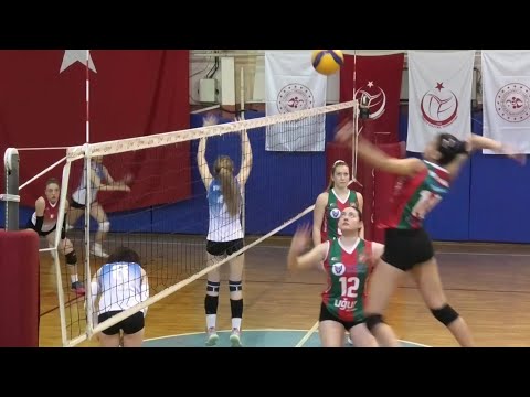 Karşıyaka Voleybol - İzmir BŞB Voleybol Genç Kızlar Voleybol Karşılaşması | Full Maç.