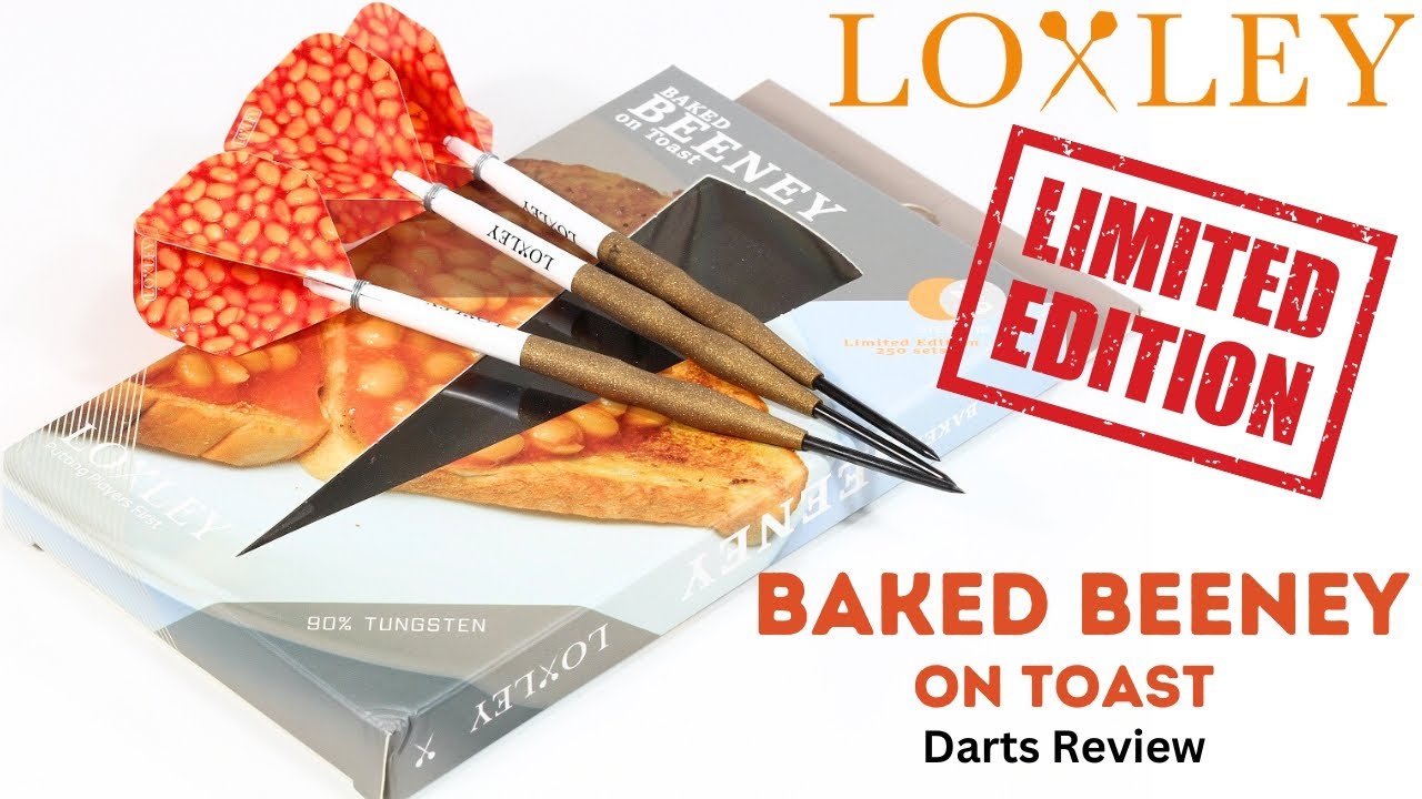 Loxley BAKED BEENEY ON TOAST Limited Edition Darts Review - YouTube