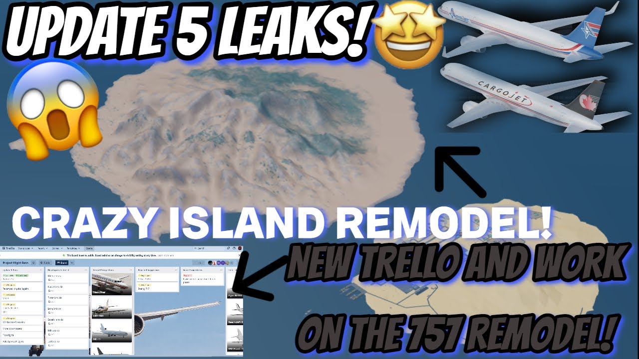 |PROJECT FLIGHT UPDATE LEAKS|NEW TRELLO|CROSSWINDS PLUS BOEING 777 AND ...