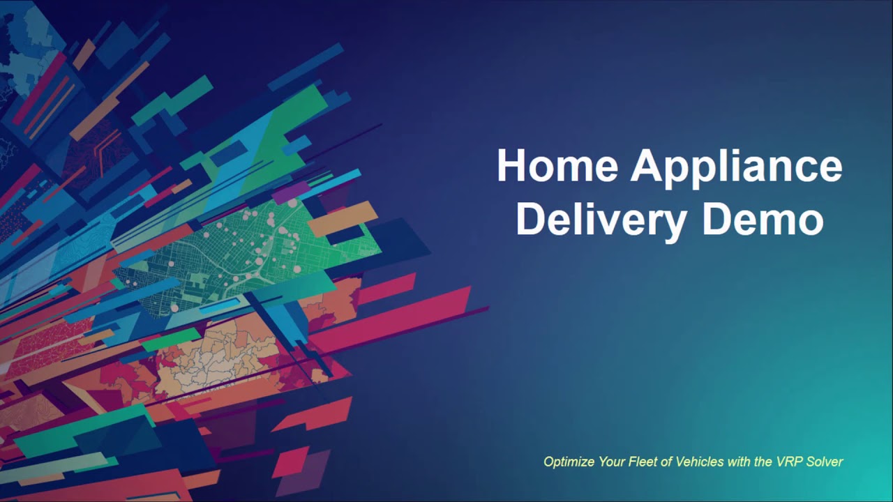 Network Analyst: Optimize Your Fleet of Vehicles with the VRP Solver ...