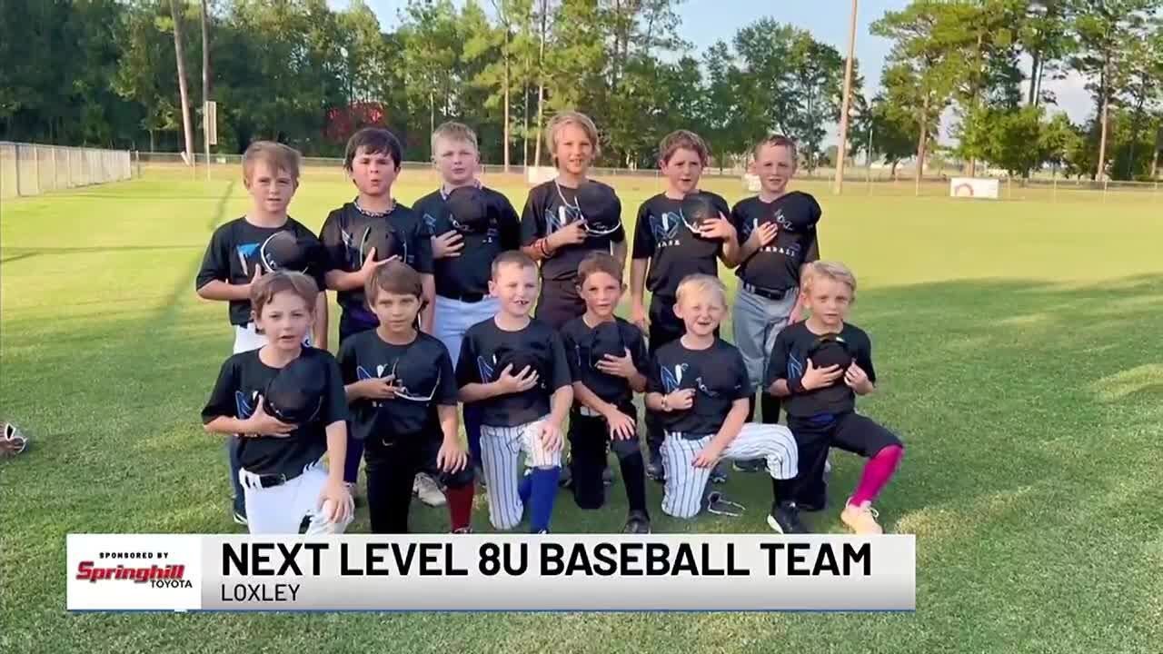 The Pledge Next Level 8U Baseball Team - YouTube