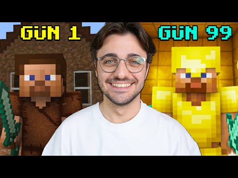 MİNECRAFT MODLU SURVİVAL'DA 100 GÜN HAYATTA KALDIM