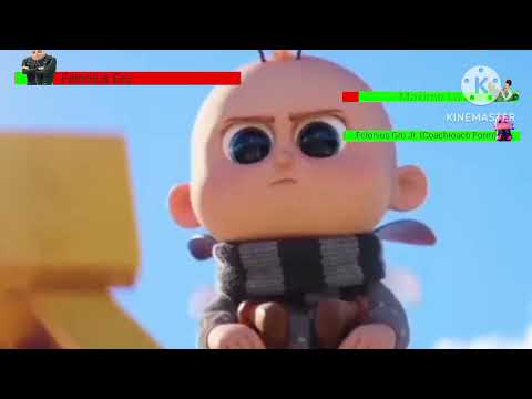 Despicable Me 4 (2024) - Final Battle with healthbars (3/3)