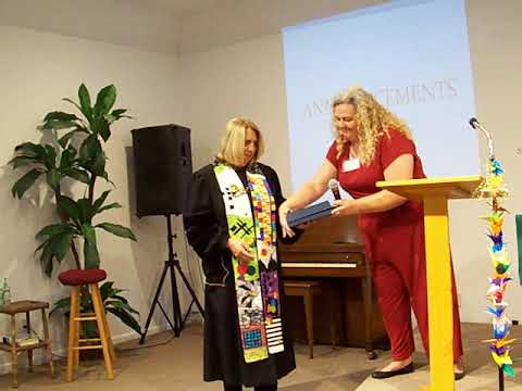 Rev Kathy Rooke's Retirement w/Mary Ruggeri - Gifts from the church ...