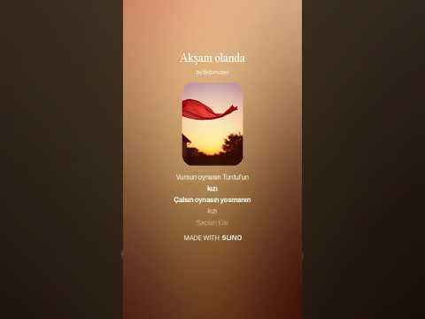 Akşam olanda