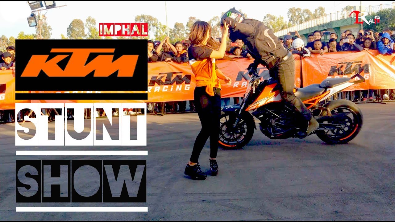 KTM BIKE STUNT SHOW | MANIPUR |MONTY STUNTS| TEAM EVERLAST - YouTube