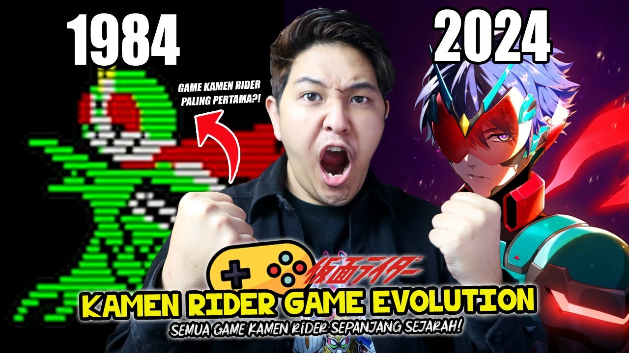 TALK-SATSU #559 - SEMUA GAME KAMEN RIDER SEPANJANG MASA! KAMEN RIDER ...