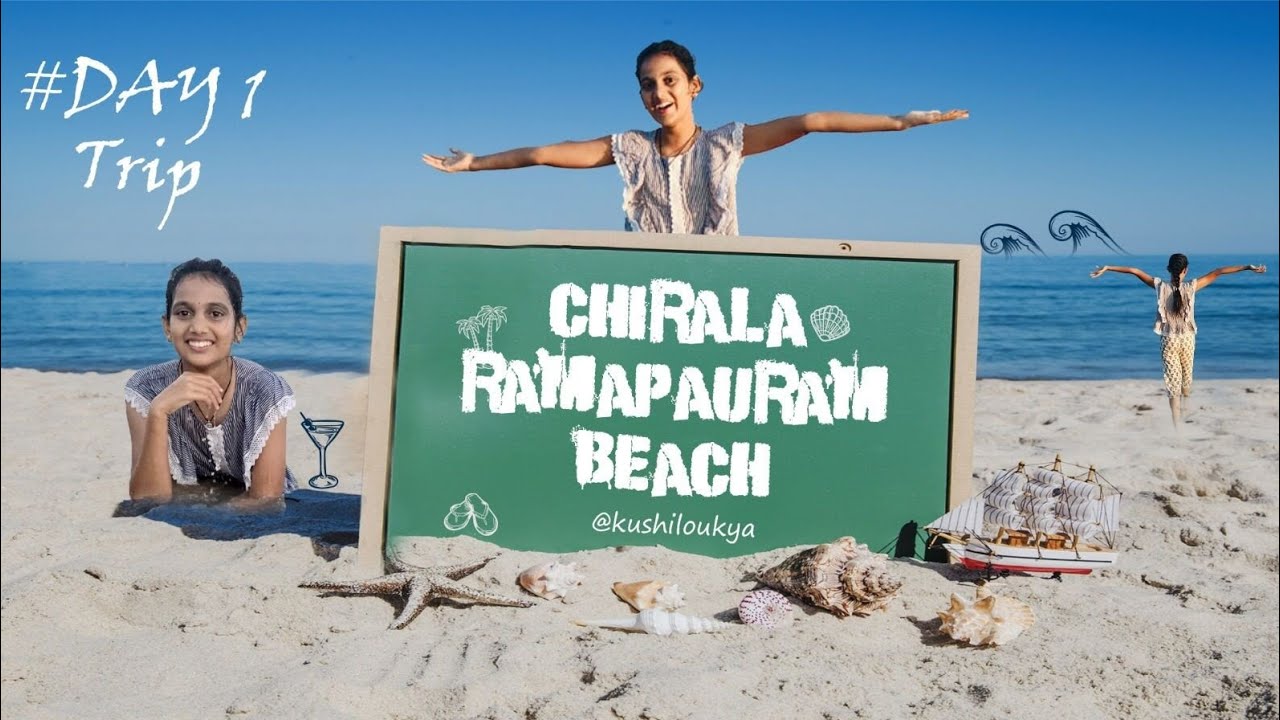 1day trip to chirala Ramapuram beach||Riviera sea view resort||chirala ...