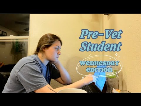 Day in the life- college student (Pre-Vet Major) - YouTube