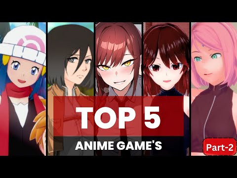 Top 5 Anime games like summertimesaga | part-2 | 2d games I #summertimesaga |