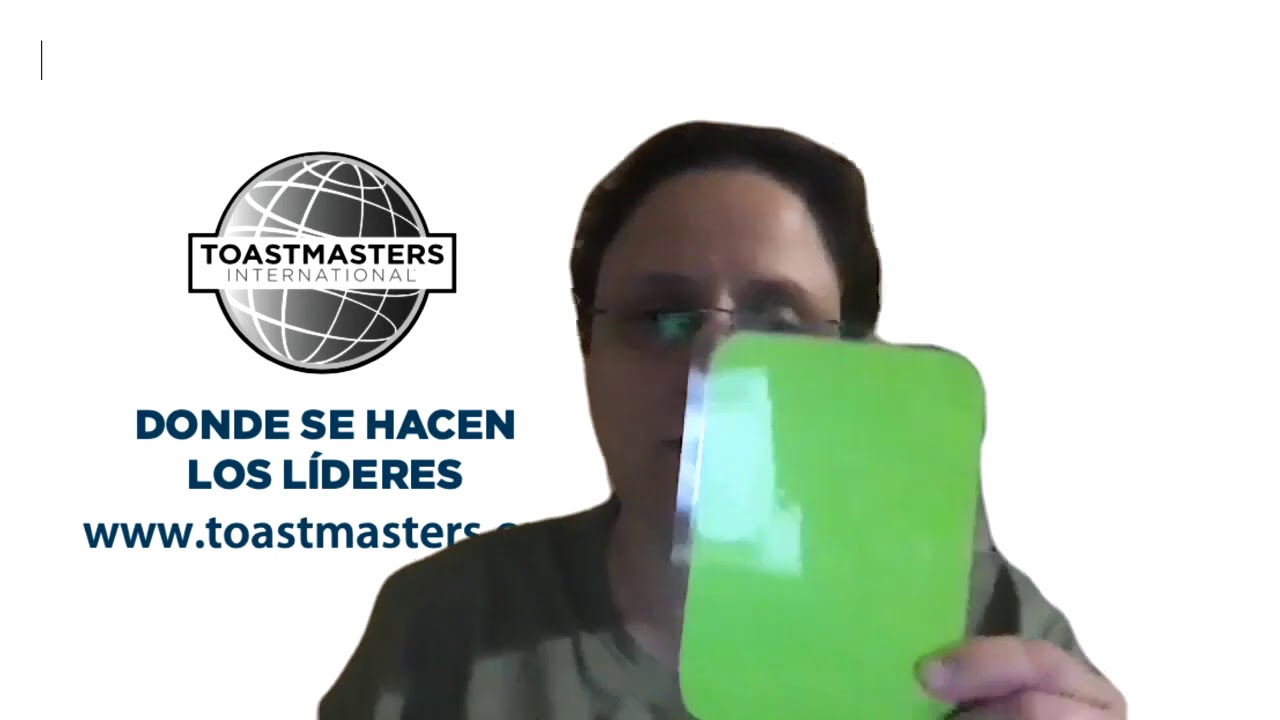 Toastmasters, Tomador del tiempo, Cronometrador, Administrador del tiempo, Timer. - YouTube