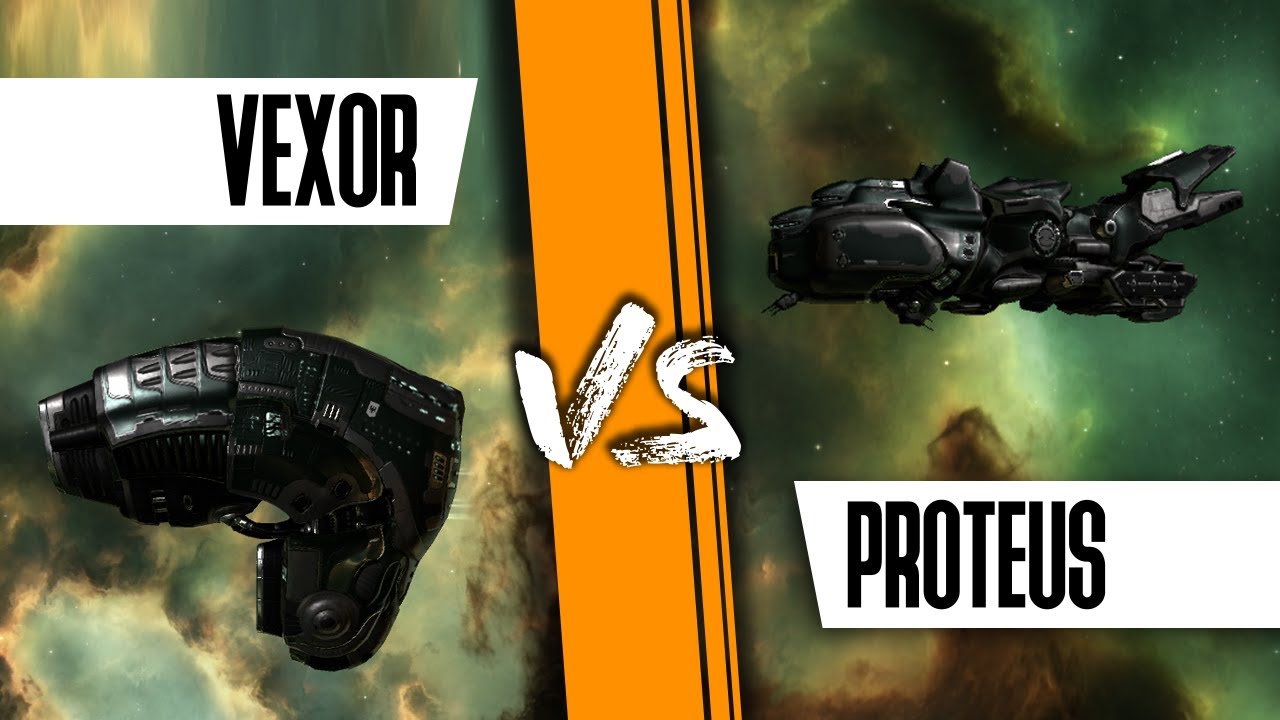 Cloaky PvP Scanner Proteus fit vs Vexor, DESTROYED - YouTube