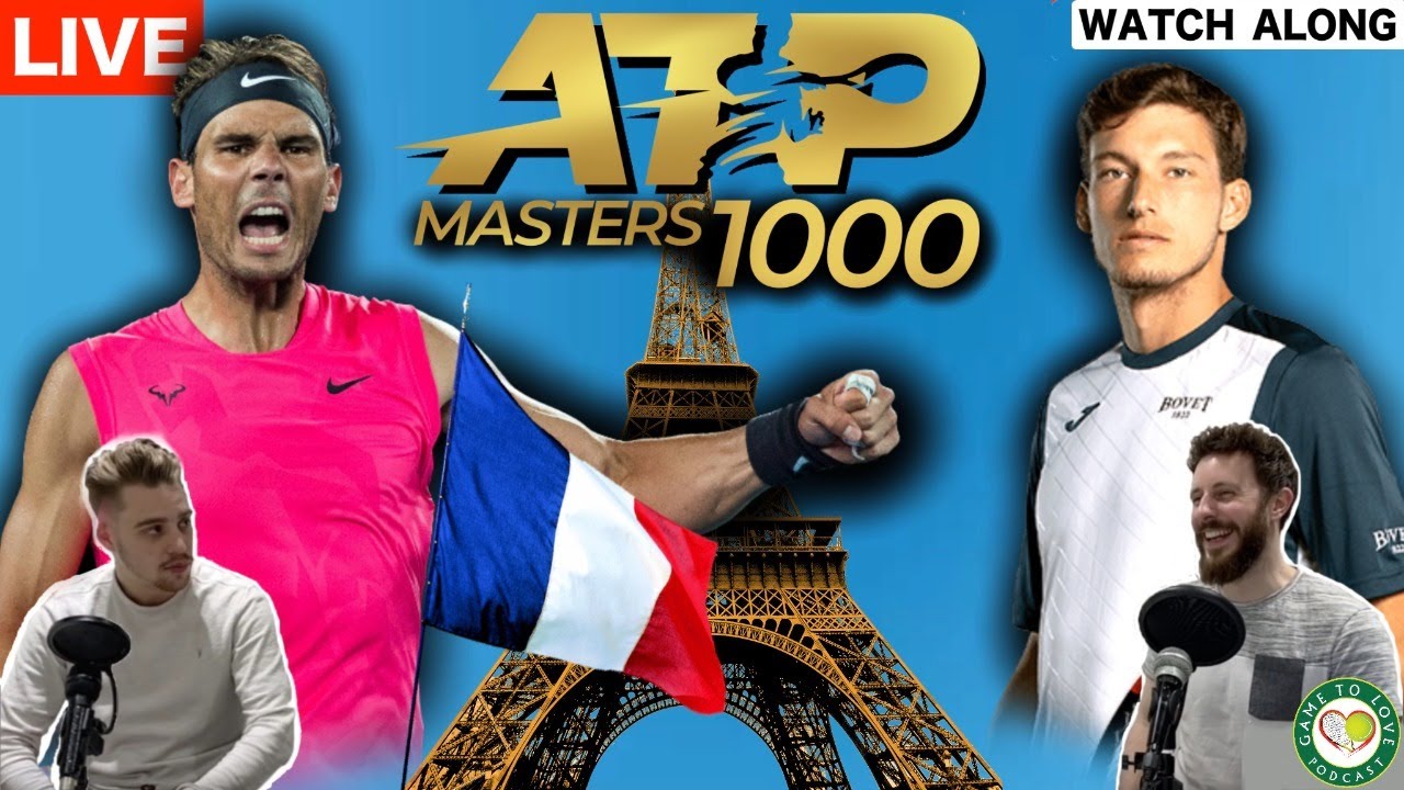 ATP Paris Masters 2020 Quarter Final | Nadal vs Carreno Busta | GTL ...