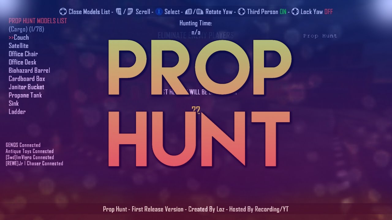 BO2 Prop Hunt GSC By Loz [XBOX/PS3/PC] [Download] - YouTube