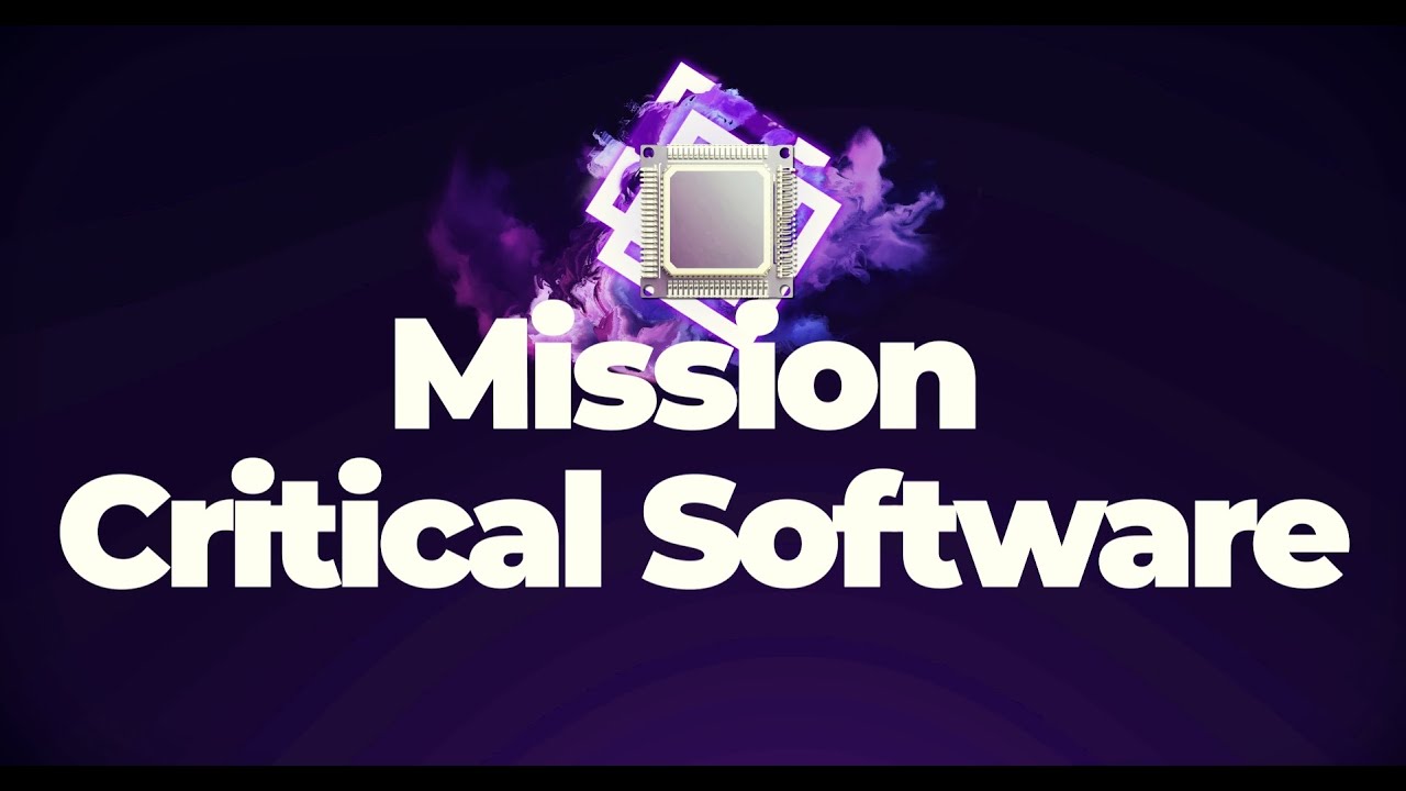 Mission Critical Software - YouTube