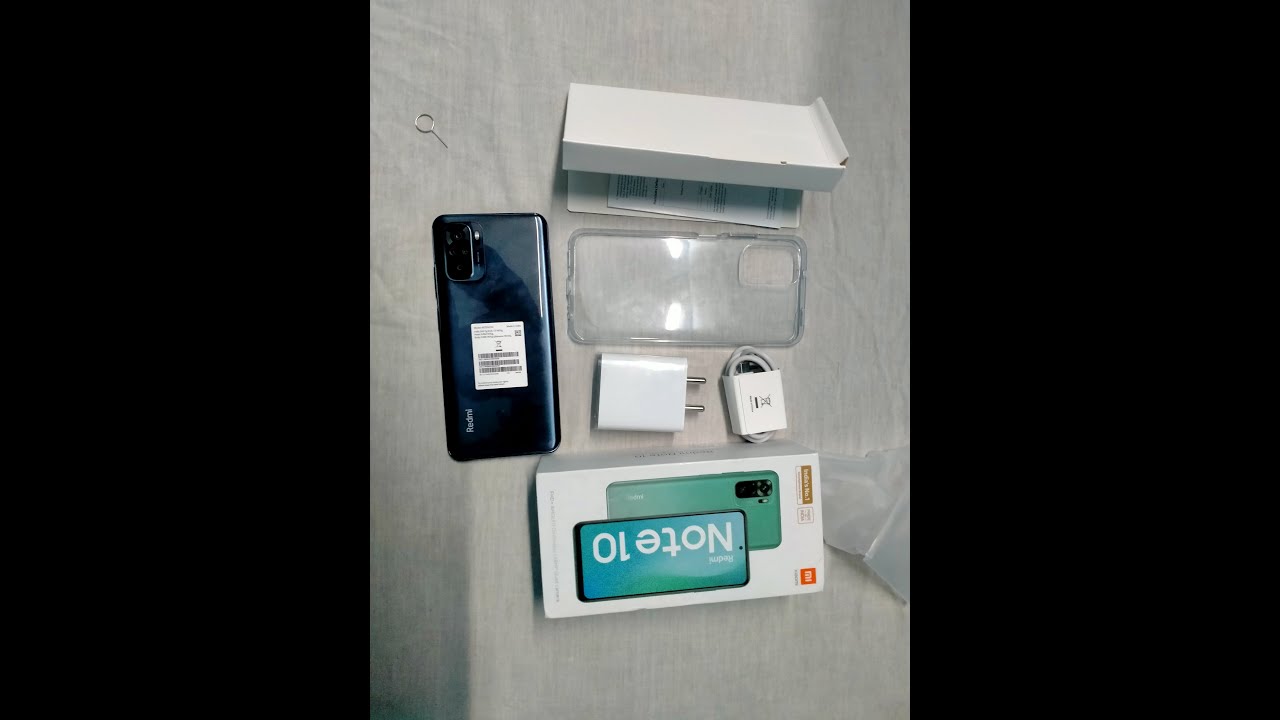 REDMI NOTE 10 UNBOXING SHADOW BLACK COLOUR 4/ 64/ INR 11249 - YouTube
