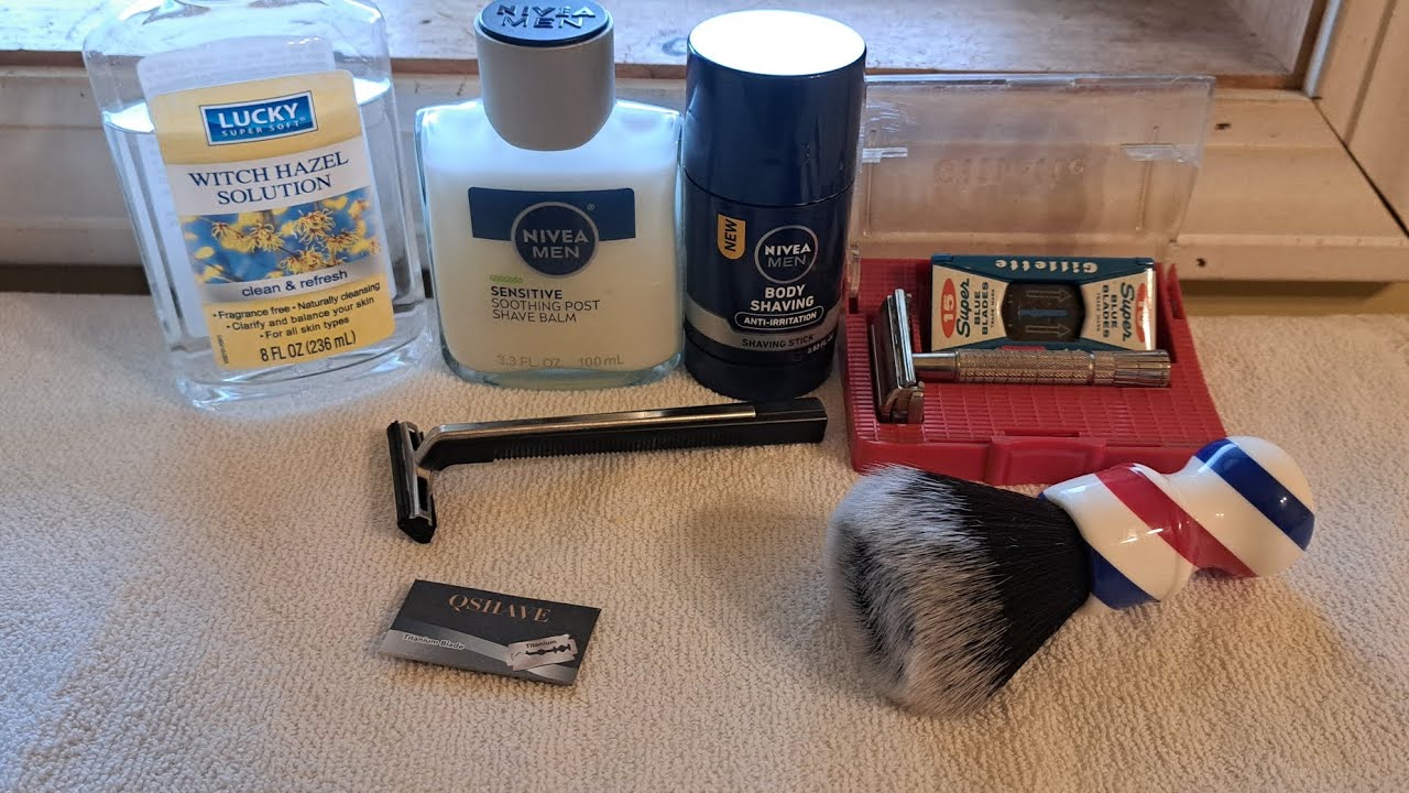 Gillette 1954 Flair Tip Super Speed Headshave - YouTube