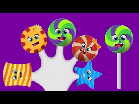 The Finger Family Song | Candy Pop Finger Family | Daddy finger song ...