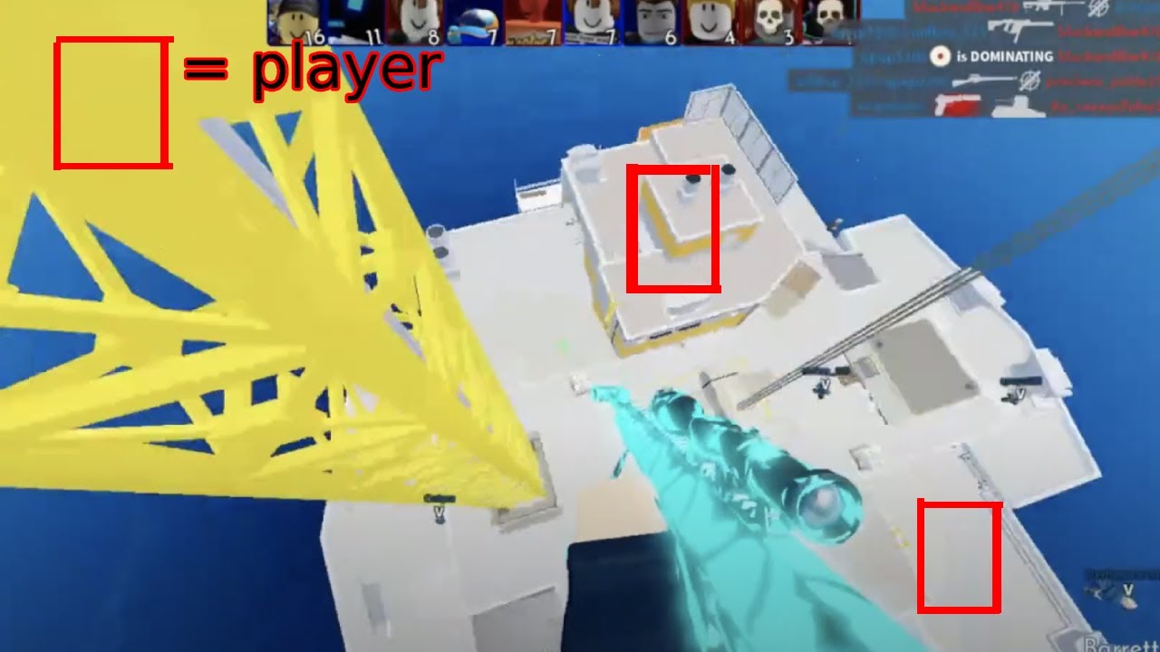 USING ESP IN ARSENAL | Roblox Arsenal - YouTube