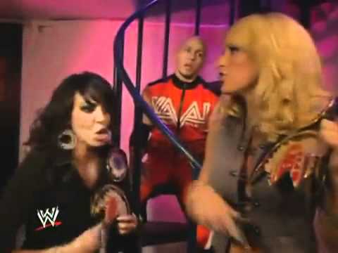 WWE Smackdown 09-10-10 - LayCool and Kaval Backstage Segment - YouTube