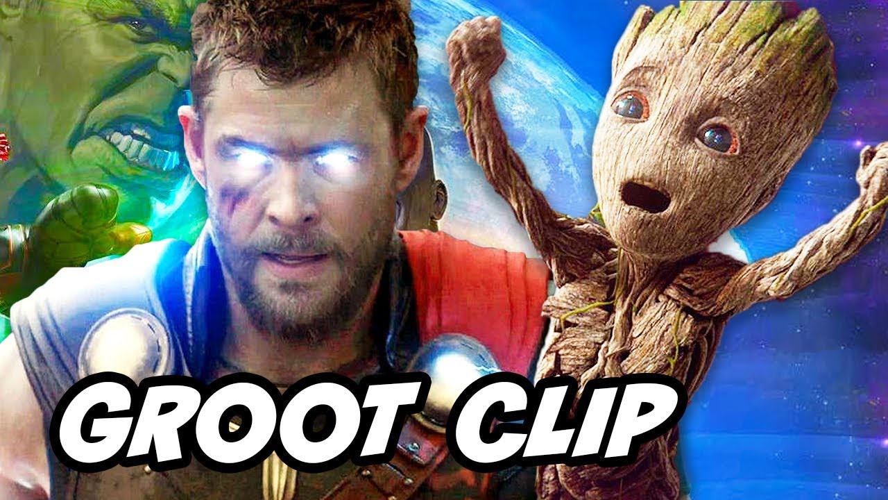 Avengers Infinity War Groot Scene vs Original Groot Explained by James ...