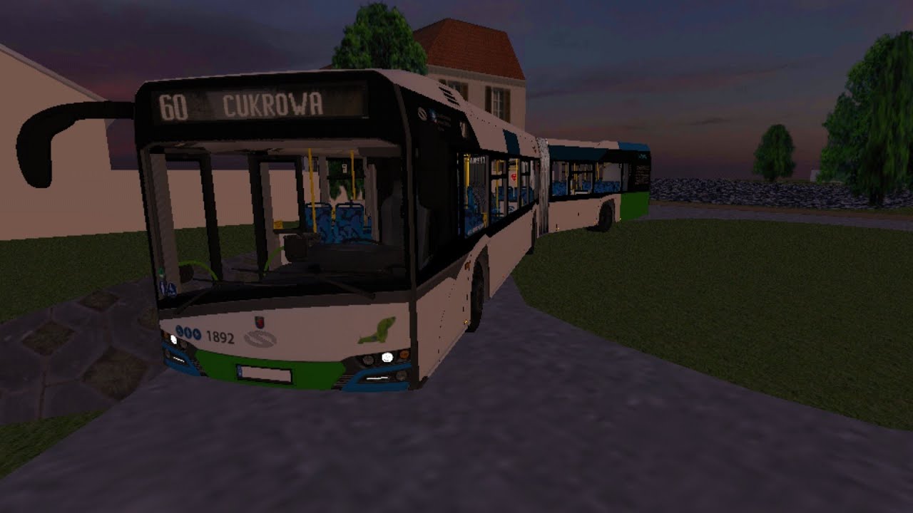Proton Bus Simulator -#54 Solaris Urbino 18 IV Szczecin linia 60 Kier ...