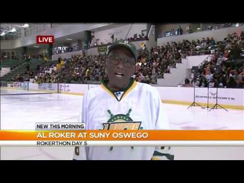 Al Roker in Suny Oswego - YouTube