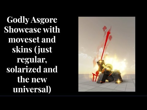 [AUT] Godly Asgore Showcase / Moveset - YouTube