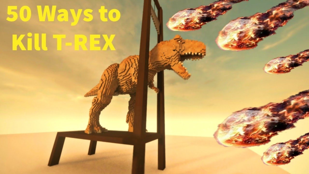 50 Ways to Kill T-REX I Teardown - YouTube