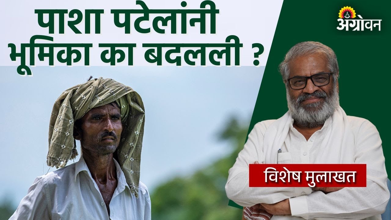 Pasha Patel : राज्य कृषी मुल्य आयोगाचे अध्यक्ष पाशा पटेल शेतकरी ...