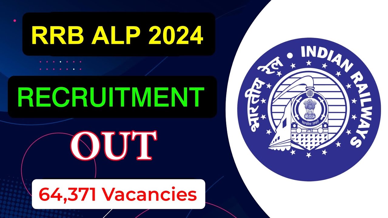 RRB ALP Recruitment 2024 | Notification Out | Full Detail Explaining ...