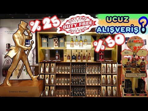 KIBRIS ALKOL SİGARA PARFÜM FİYATLARI NEKADAR UCUZ? #DUTYFREE