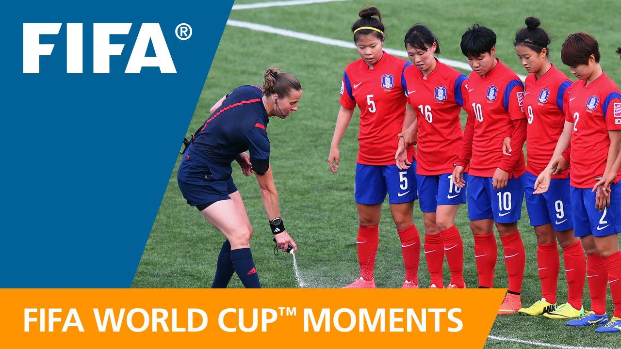 Women's referees getting ready for Canada 2015 - YouTube