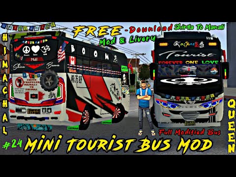 Mini tourist bus mod bussid Modifies Mini tourist Bus Full Led Light ...