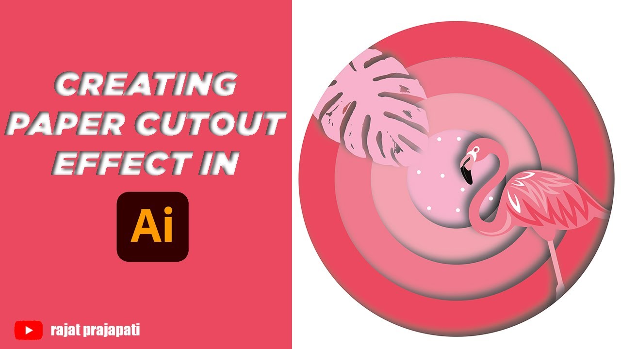 Creating Quick Paper Cutout Effect In Adobe Illustrator Tutorial ...