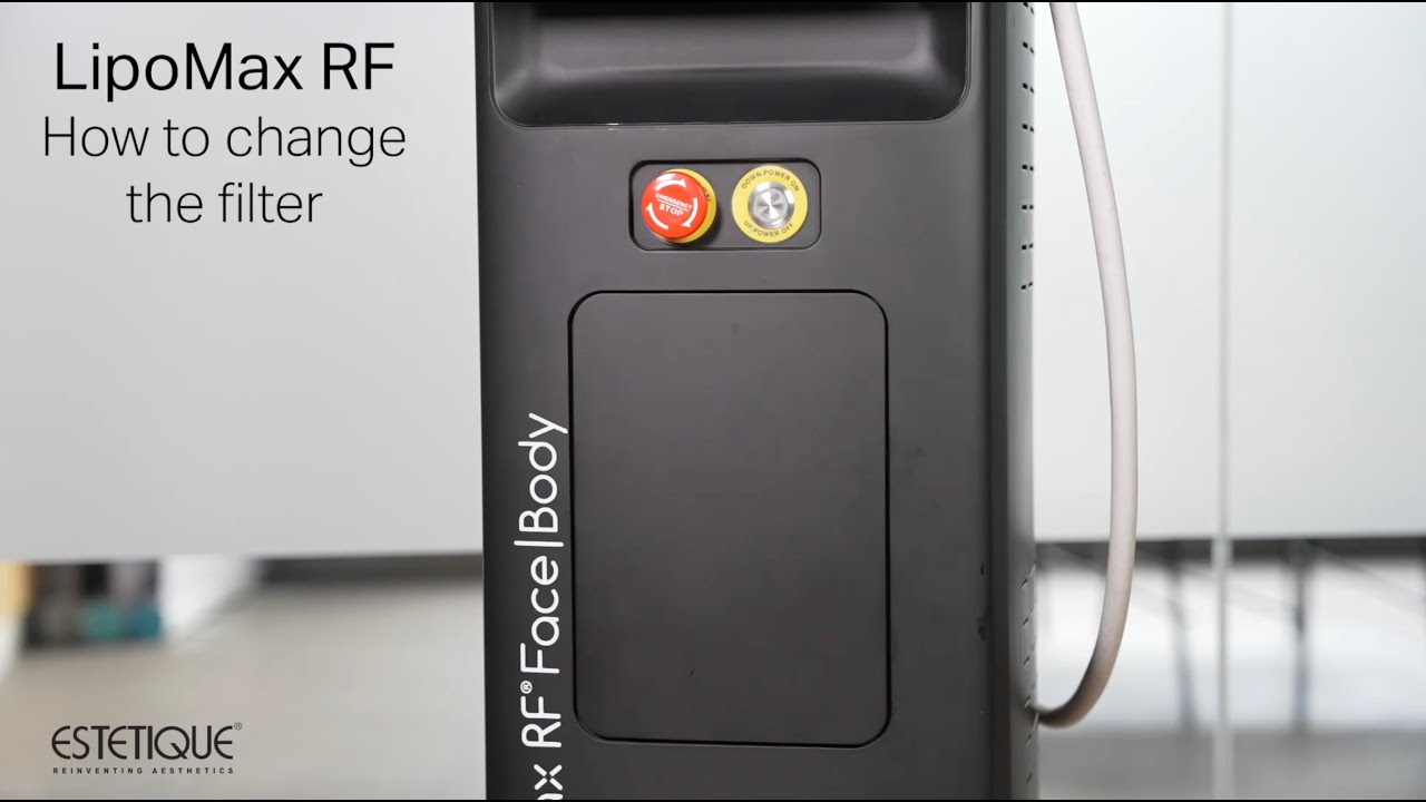 How To Change The Filter On Your LipoMax RF - YouTube
