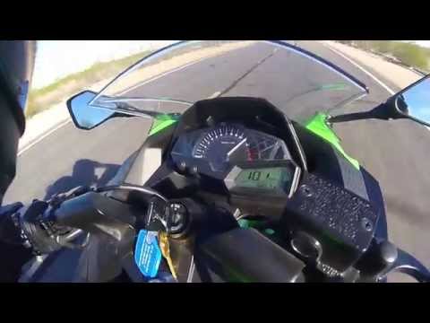 Ninja 300 Top Speed MPH - YouTube