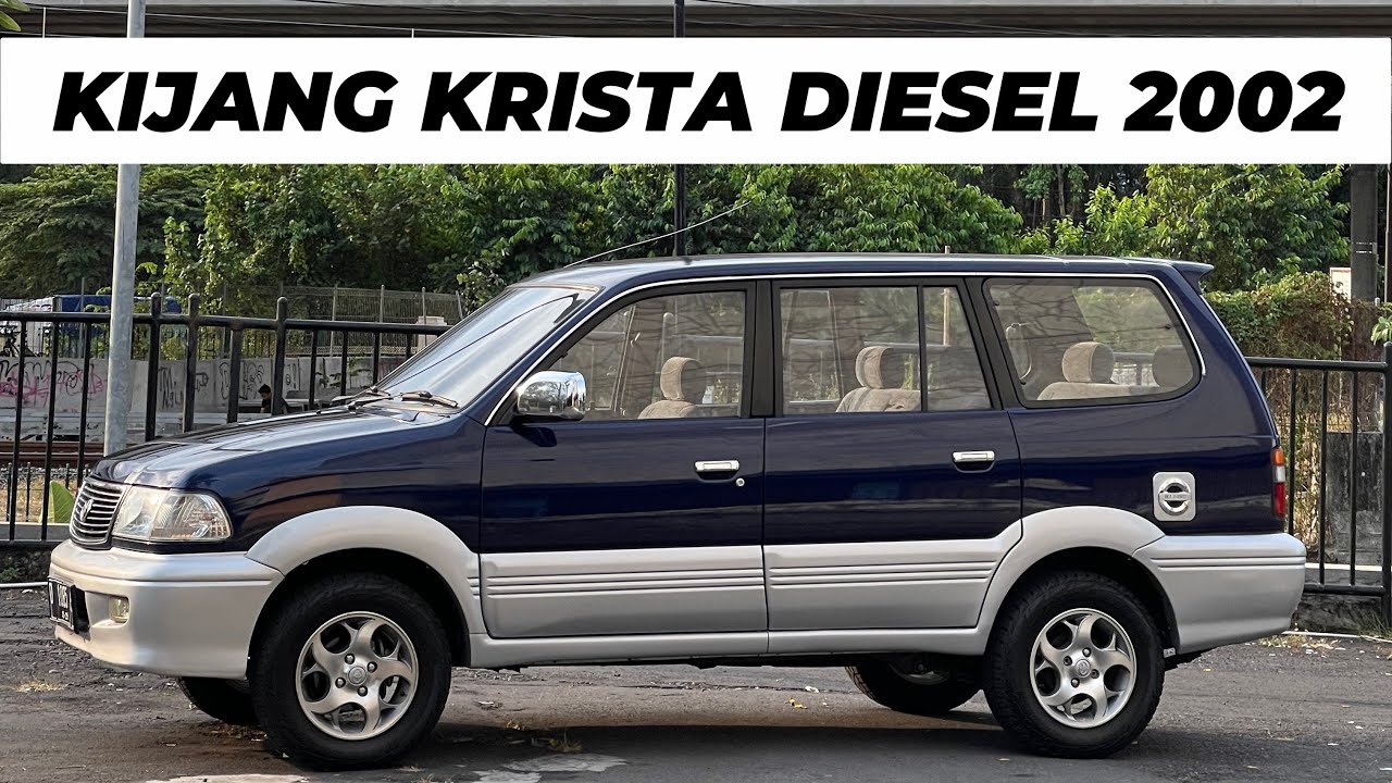 TOYOTA KIJANG KRISTA DIESEL MANUAL 2001 - YouTube