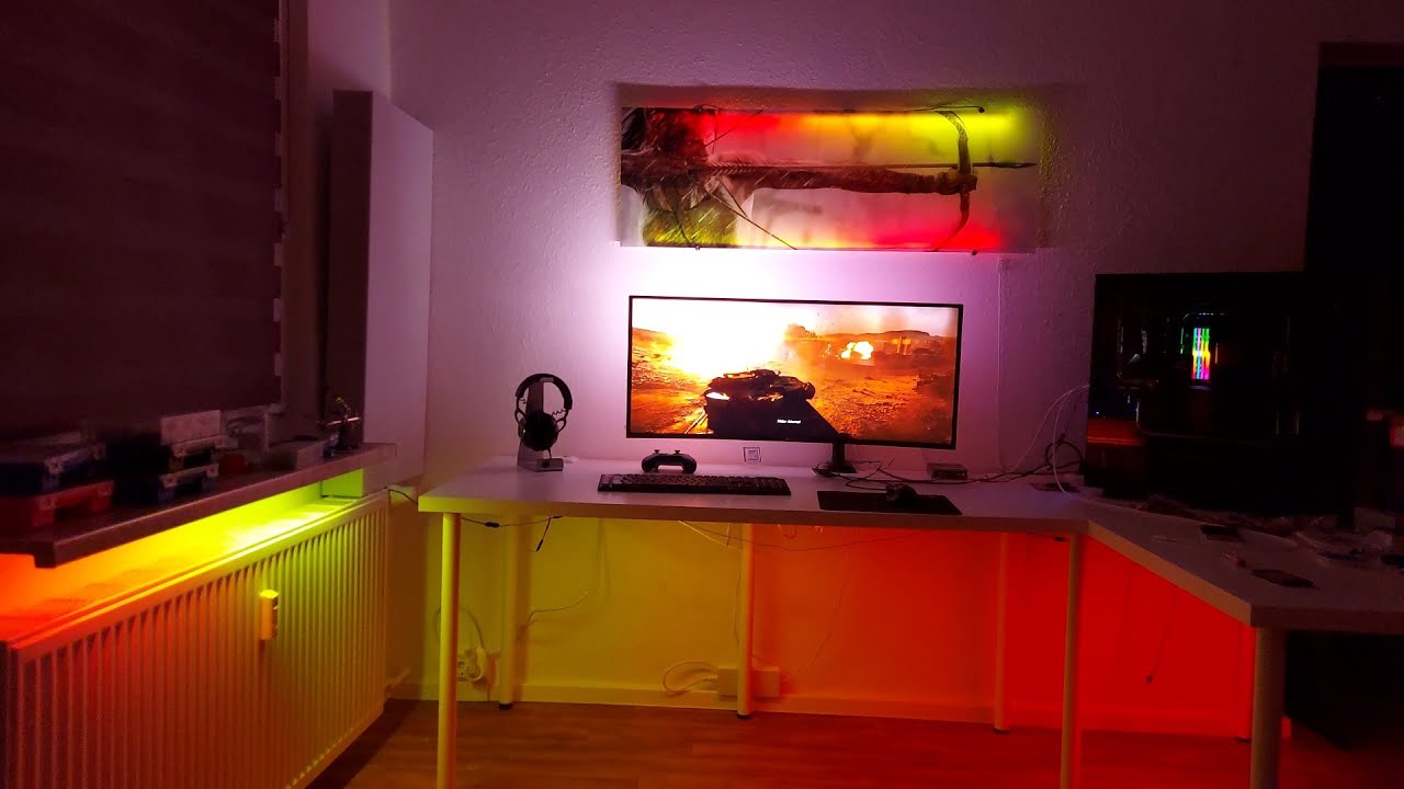 DIY Ambient Light für den Computer mit Adrilight und NodeMCU ESP8266 ...